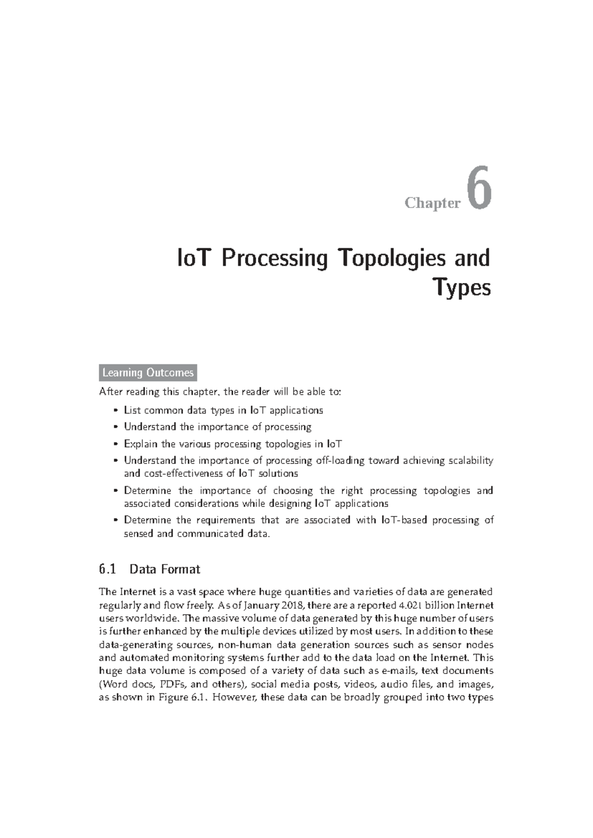 IoT 12:08 - Chapter 6: Processing Topologies & Types Overview - Studocu