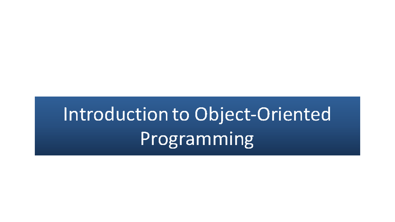 1-Introduction to Programming Concepts - CS101 Lecture Notes - Studocu