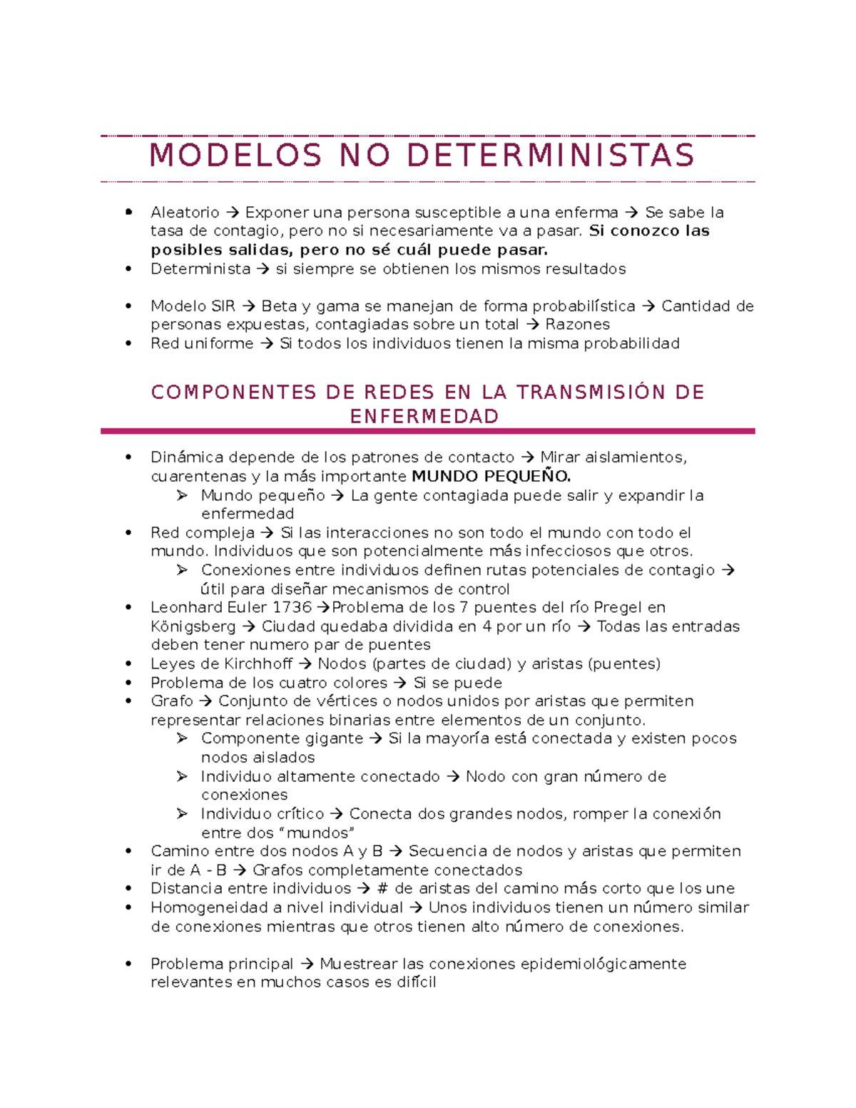 Modelos no deterministas - MODELOS NO DETERMINISTAS Aleatorio Exponer ...