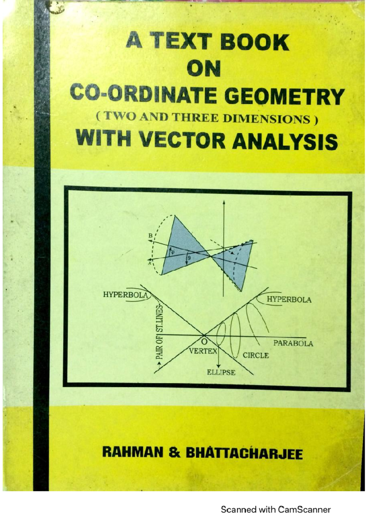 Coordinate Geometry and Vector Analysis - AFM Abdur Rahman & P.K. Bhattacharjee PDF - Studocu