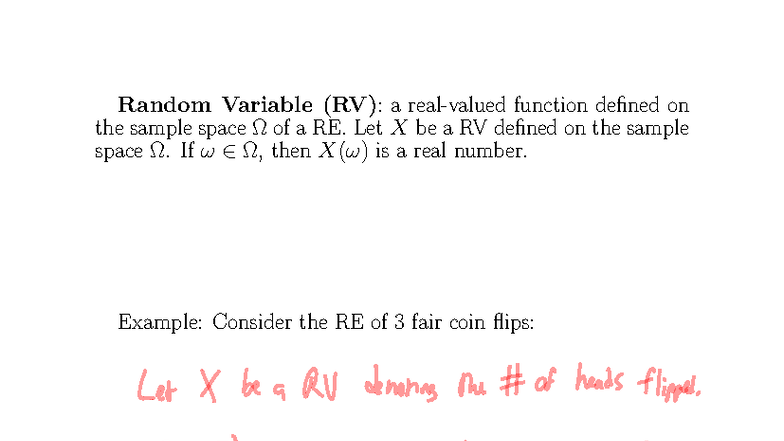 Random Variables (RV) in Probability Theory: Key Concepts and Examples ...