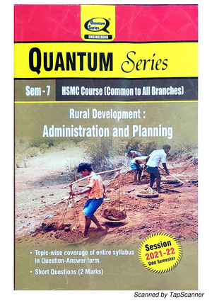 RDAP Unit-4 Notes - 1 Unit – 4 Human Resource Development in Rural ...
