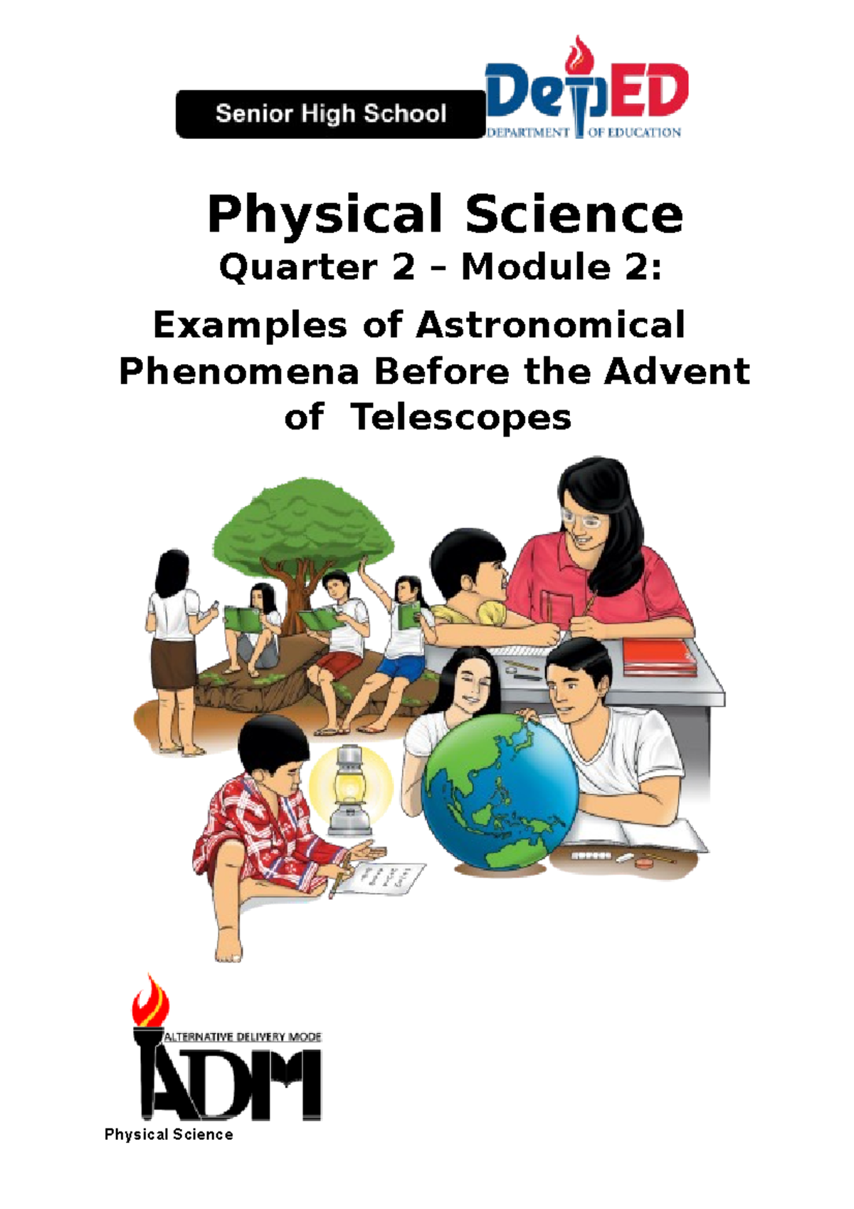 Physical Science 11 Q2 Module 2: Astronomical Phenomena Overview - Studocu