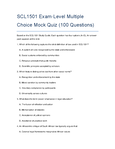 SCL1501 Practice materials - Unisa - Studocu