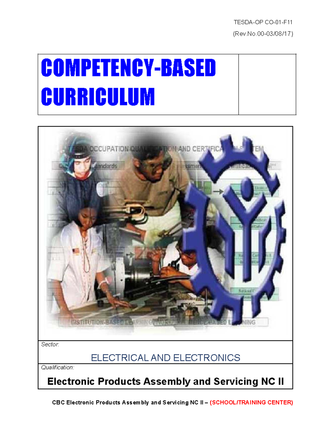 Guide for CBC Electronic Products Assembly and Servicing NC II - Studocu