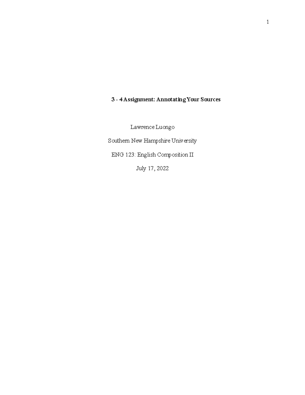 3 4 Assignment Annotating Your Sources Old 1 3 4 Assignment Annotating Your Sources