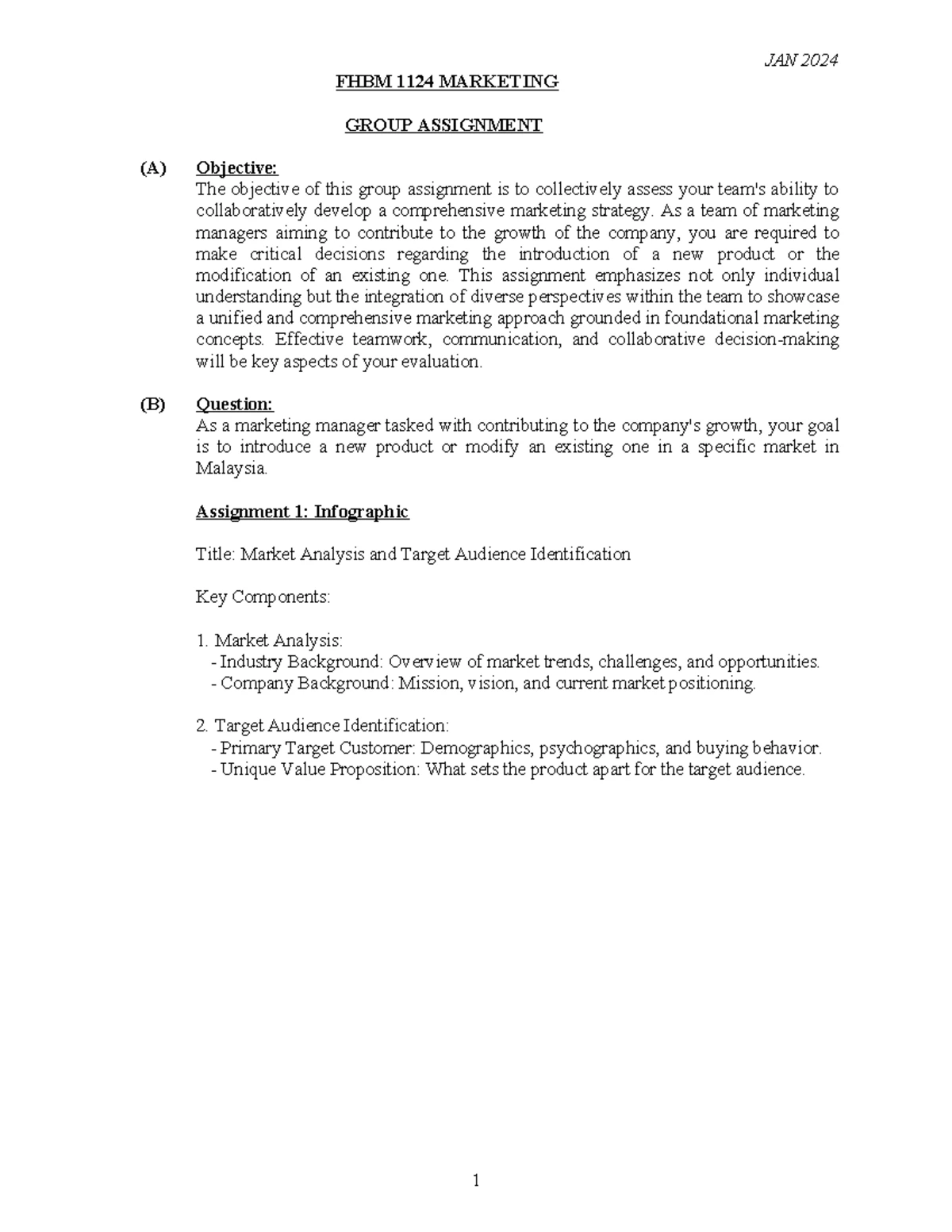 FHEL1024 Academic English Group Assignment Task Sheet (Essay ...