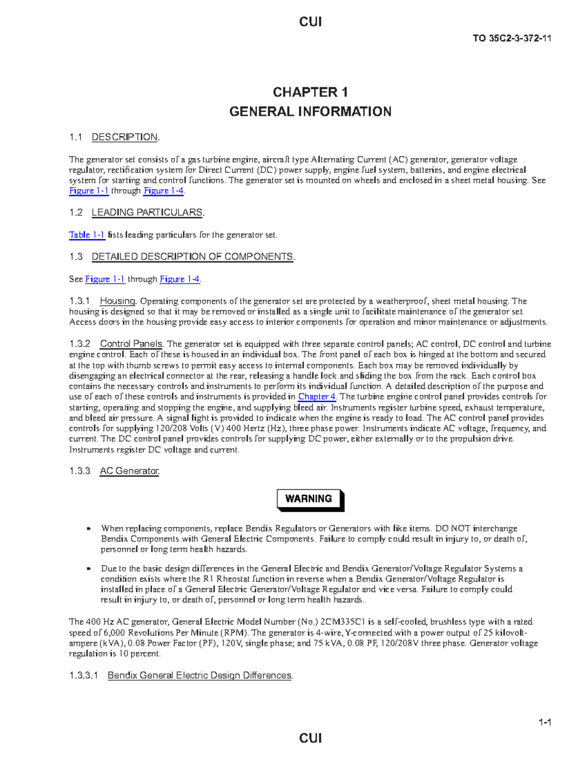 Generator Set Maintenance Guide - TO 35C2-3-372-11 - Studocu