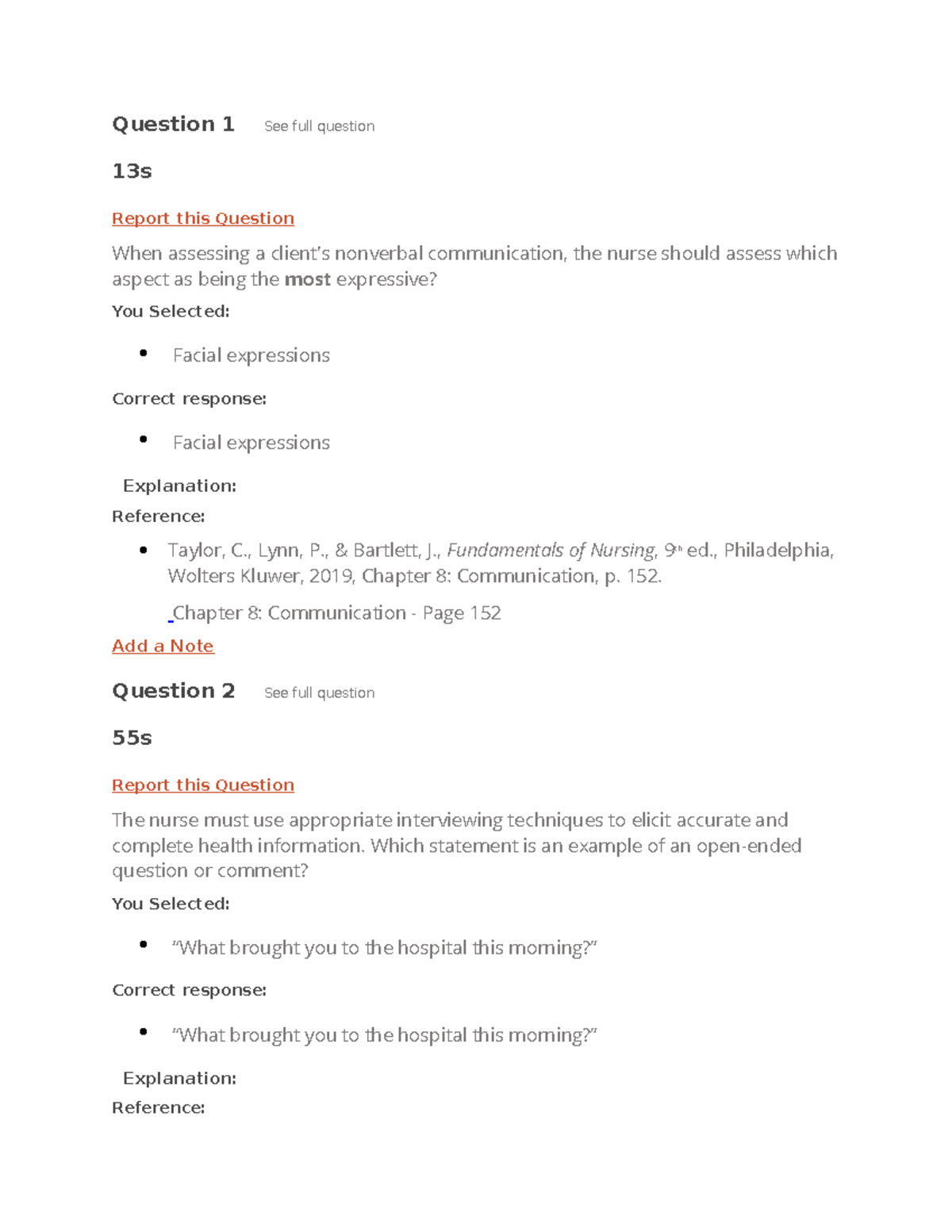 Prep U.lpn rn.docx - Prep U Fundamentals of Nursing - Question 1 See ...