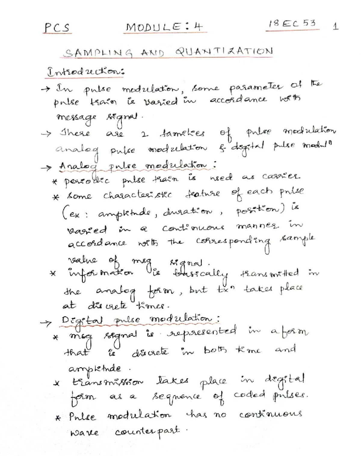BEC402 Module 2: Amplitude Modulation Fundamentals Notes - Studocu