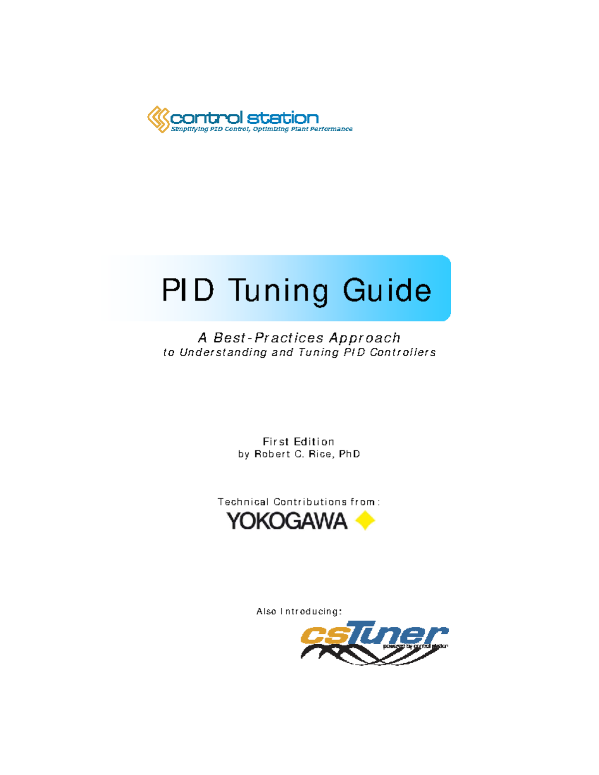 Yokogawa PID Tuning Guide - cs Tuner - PI D Tuning Guide A Be st - Pr a ...
