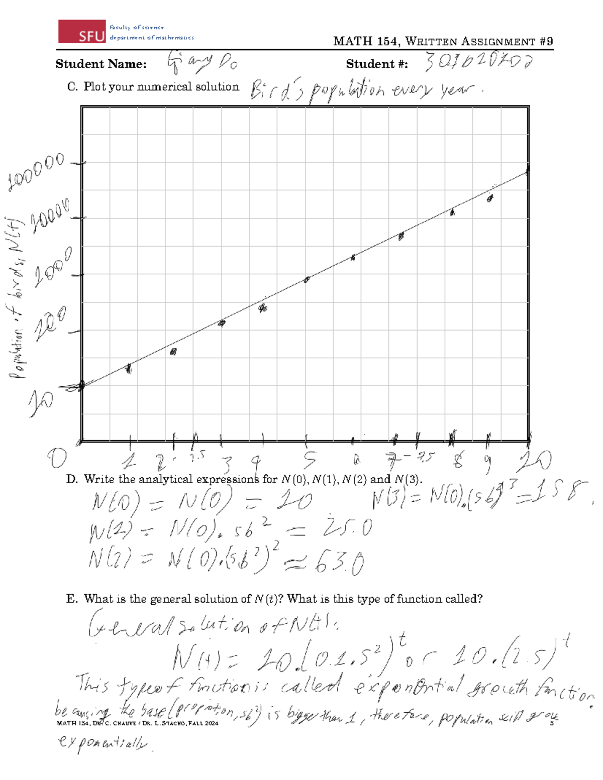 ƯA9 Math 154 Fall 2024 - Week Date Sections from FS Part/ References ...