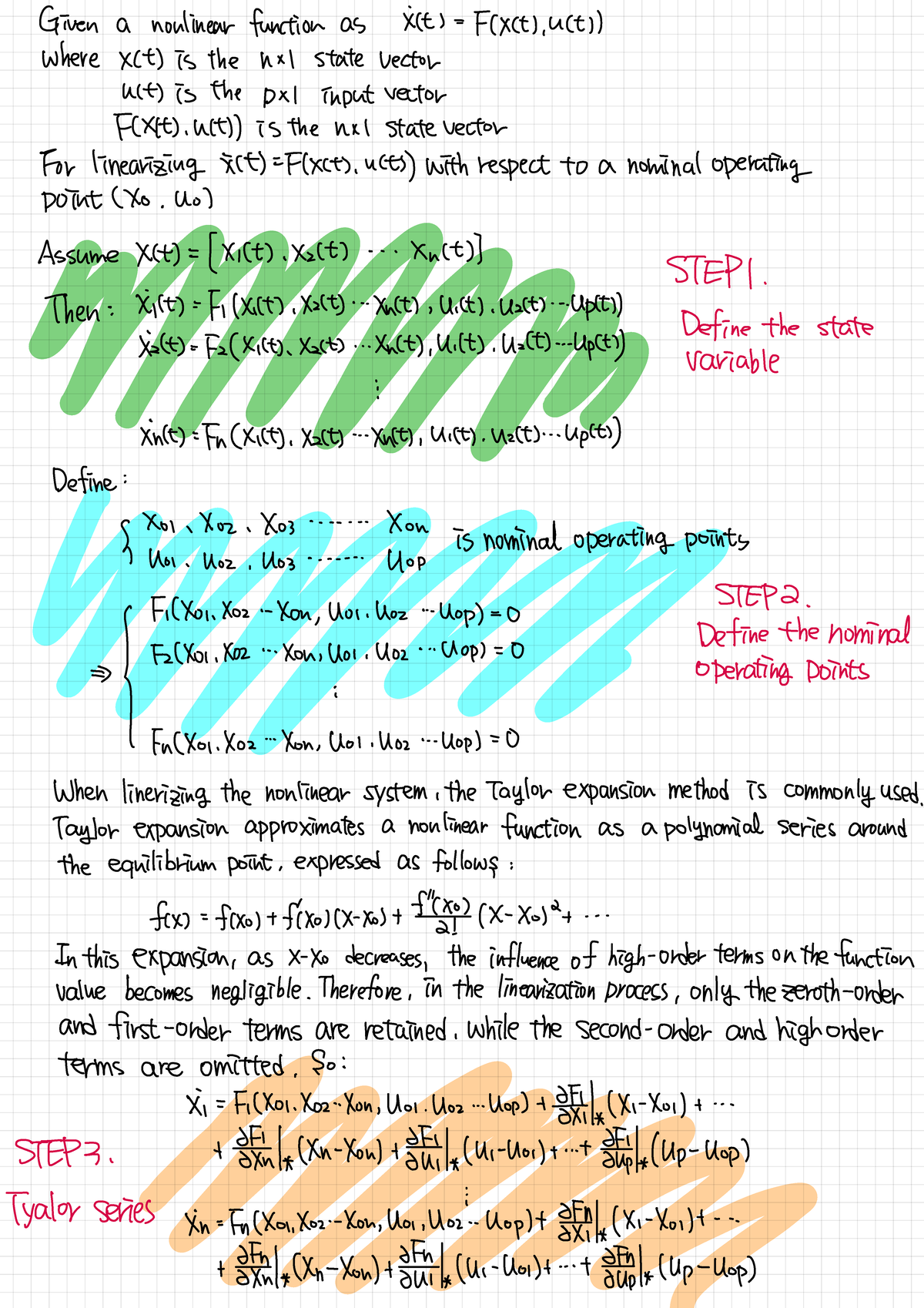 非線性推導 - Lecture Notes for Nonlinear Functions Analysis - Studocu