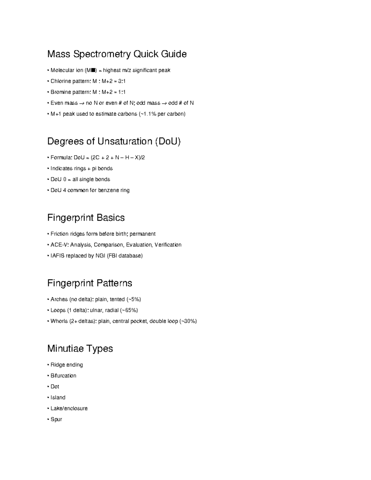 Forensics Cheat Sheet - CCCE: Key Concepts & Techniques - Studocu