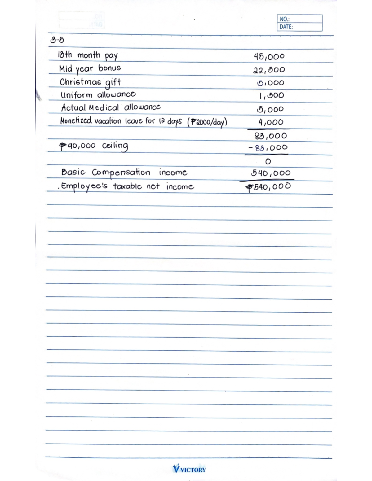 ACCT 101 - Basic Accounting Notes on Compensation & Bonuses - Studocu