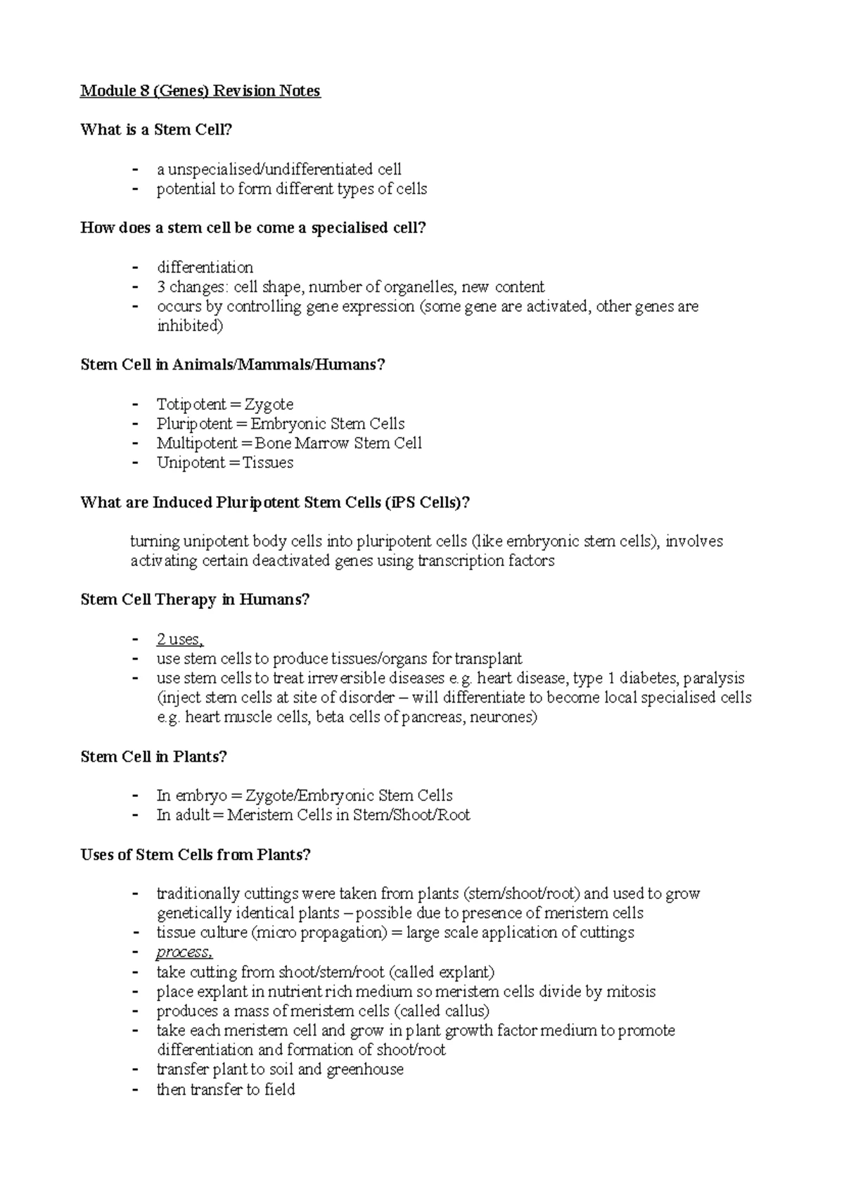 Methods of Studying Cells: Microscopy Techniques & Considerations - Studocu
