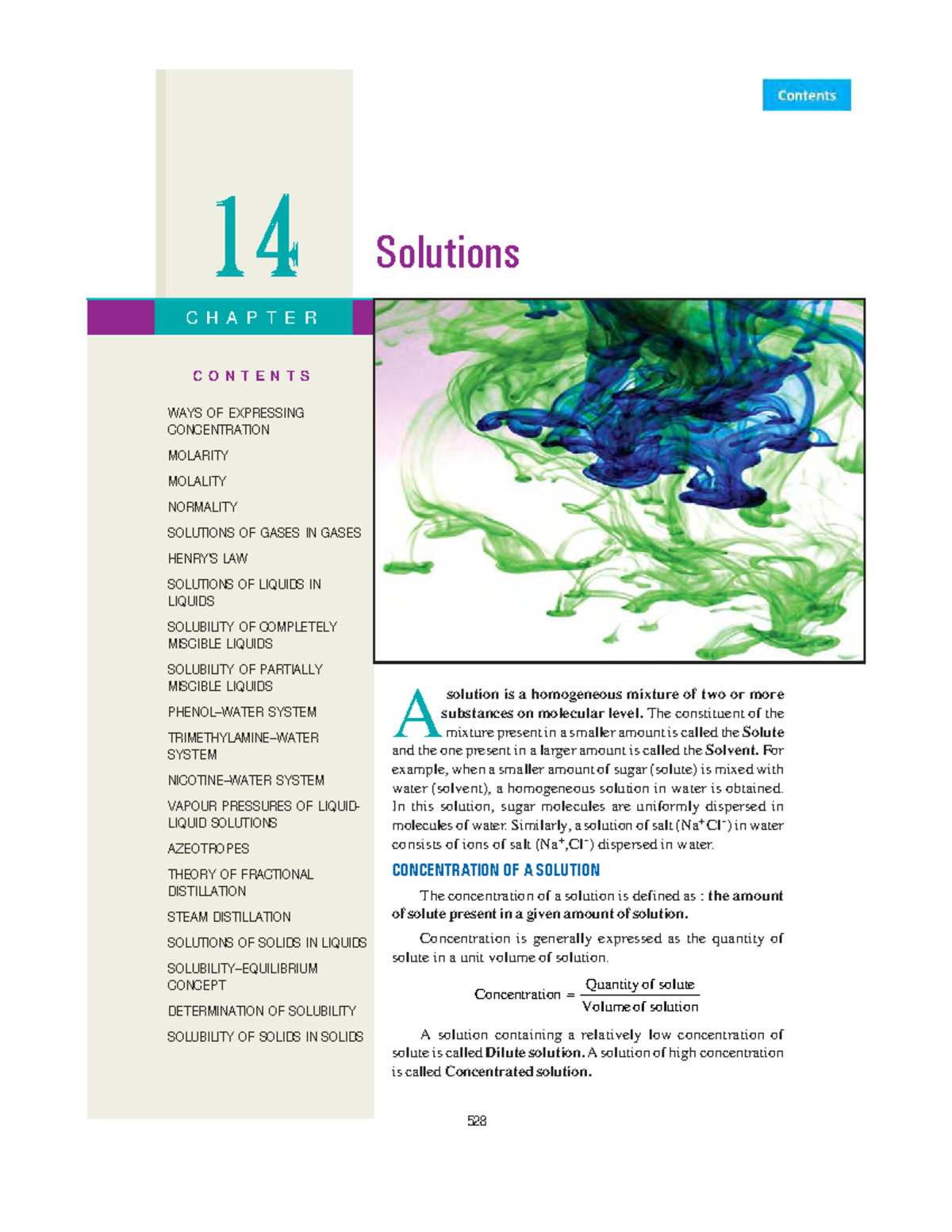 Chapter 14: Solutions in Physical Chemistry (528) - Studocu