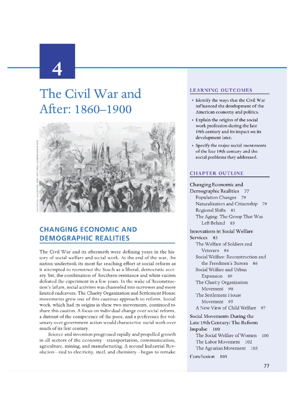 CS101: The Civil War's Impact on Economy, Politics, and Social Work ...