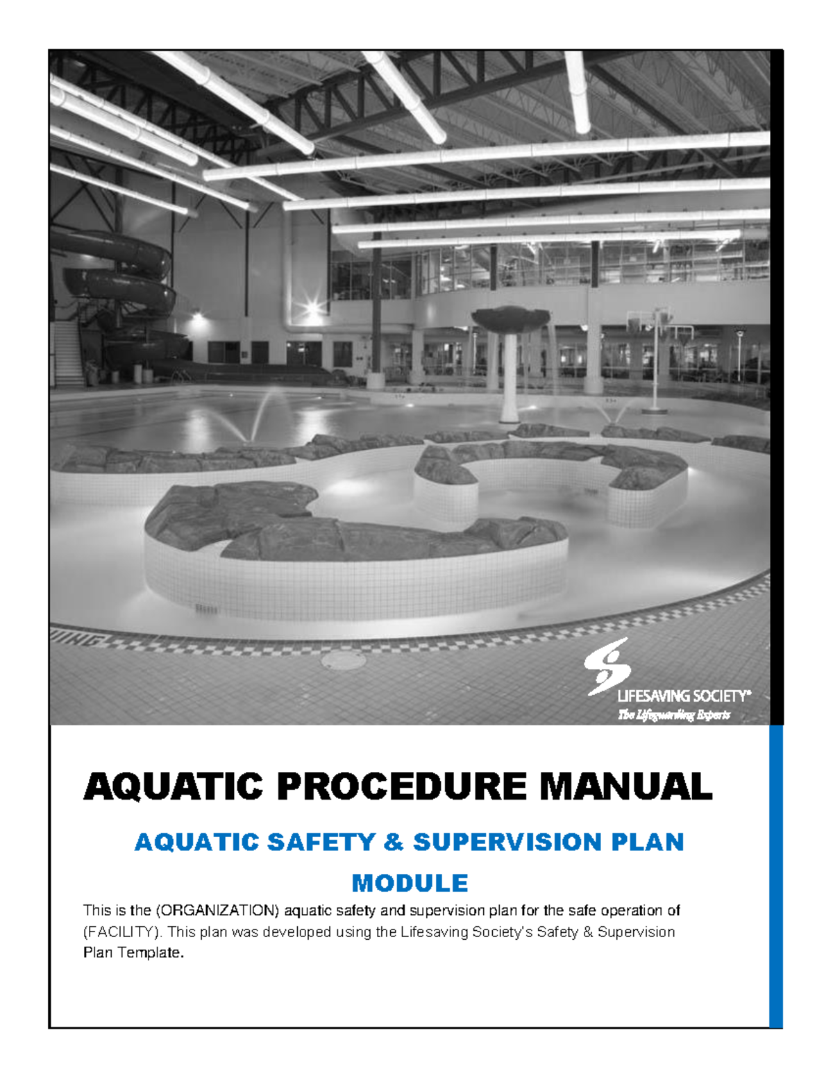 AQUATIC SAFETY SUPERVISION PLAN TEMPLATE 2020 - Studocu
