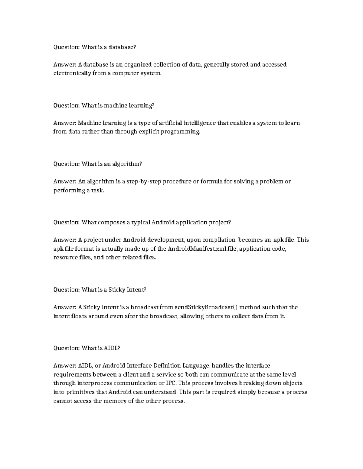 Unjellied exacerbatingly beclose - Question: What is a database? Answer ...