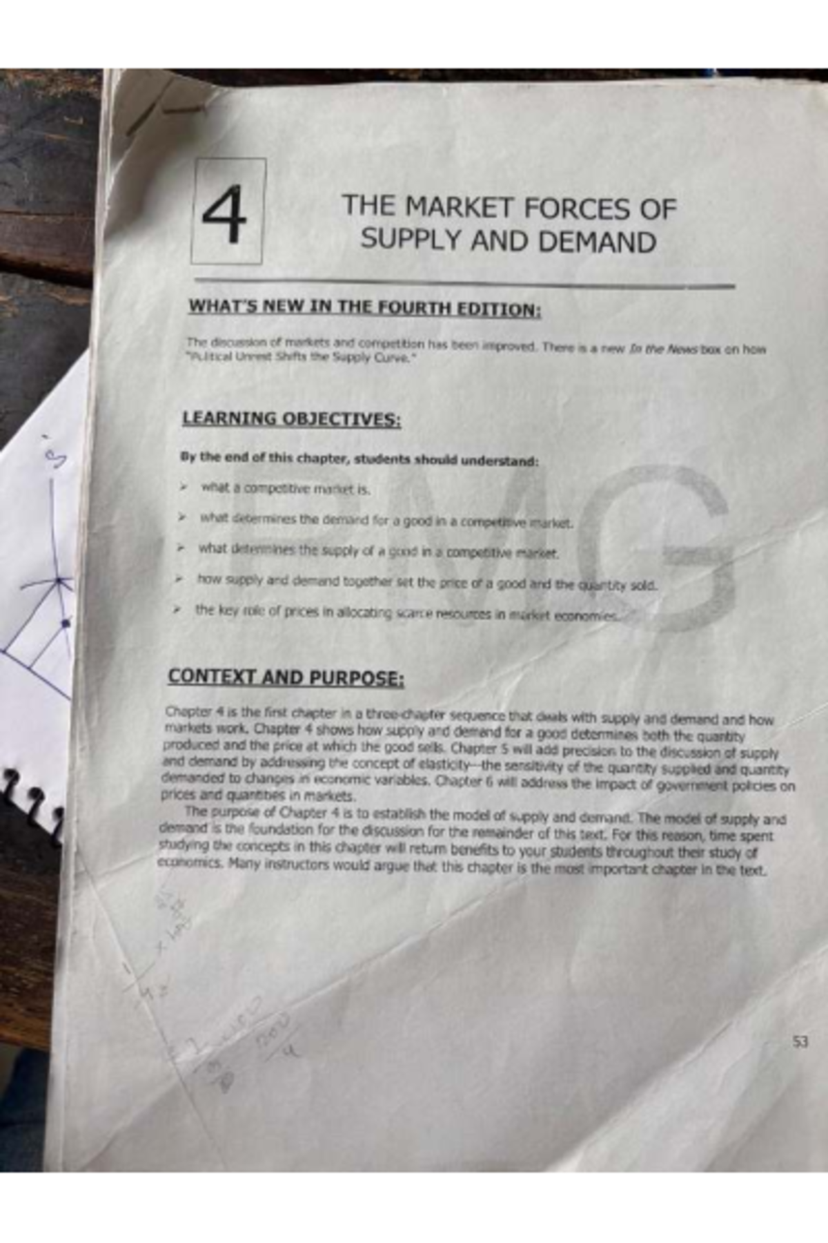 ECON 101: Chapter 4 - Market Forces of Supply and Demand Overview - Studocu