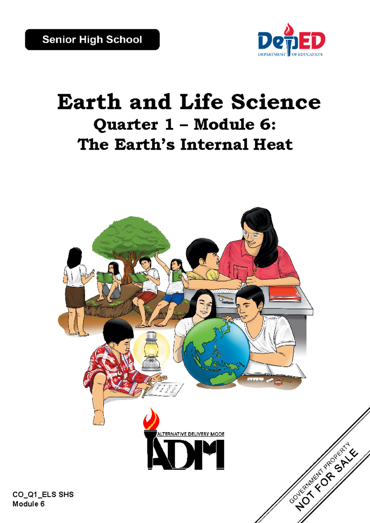 CO_Q1_ELS SHS Module 6: Understanding Earth's Internal Heat - Studocu