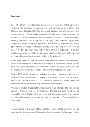 [Solved] explain the influence of english law in south africa - Introduction to Law (ITL152 ...