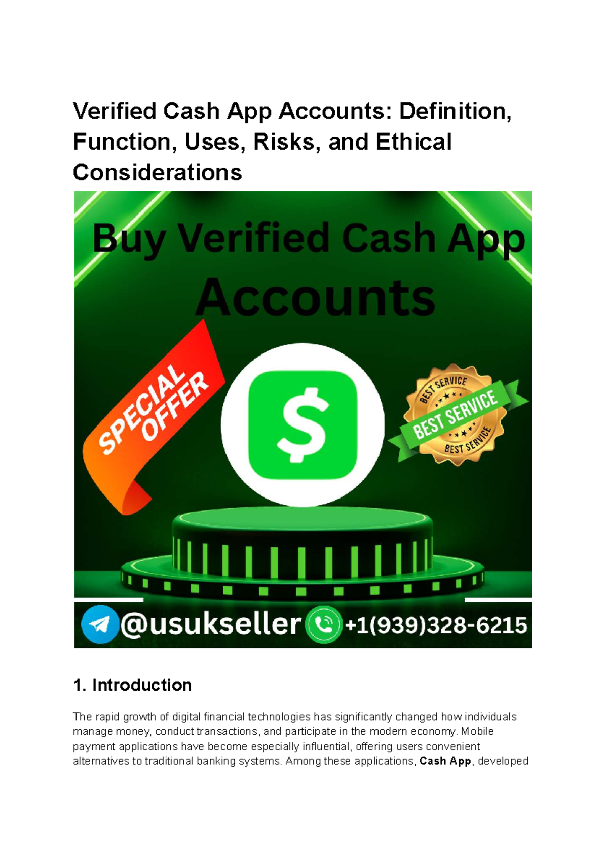 Verified Cash App Accounts: Safety, Uses, and Ethical Considerations ...
