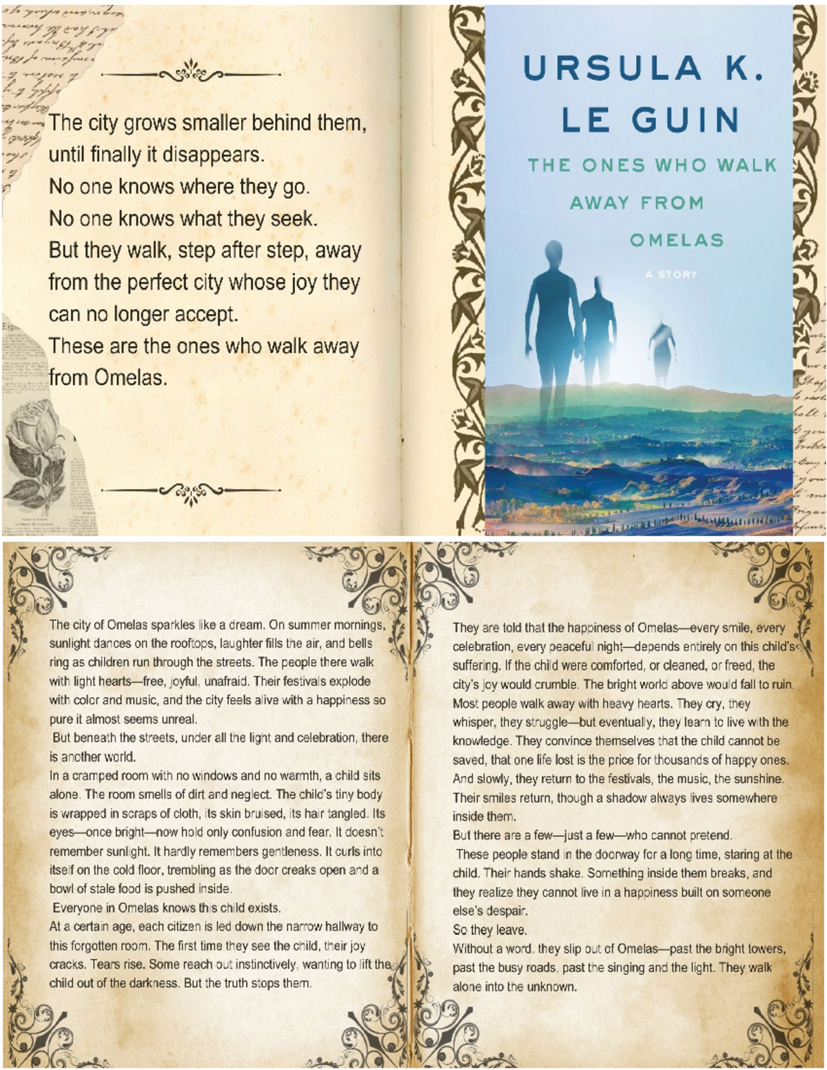 URSULA K. LE GUIN: The Ones Who Walk Away from Omelas Analysis - Studocu