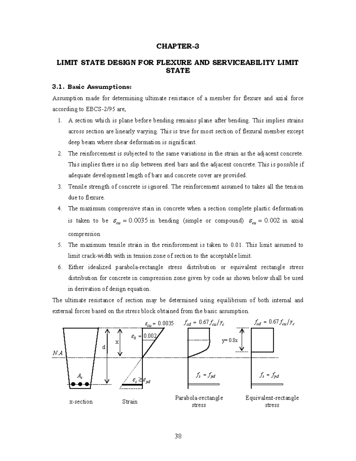 **Chapter 3: Limit State Design for Flexure & Serviceability (CIV-101 ...