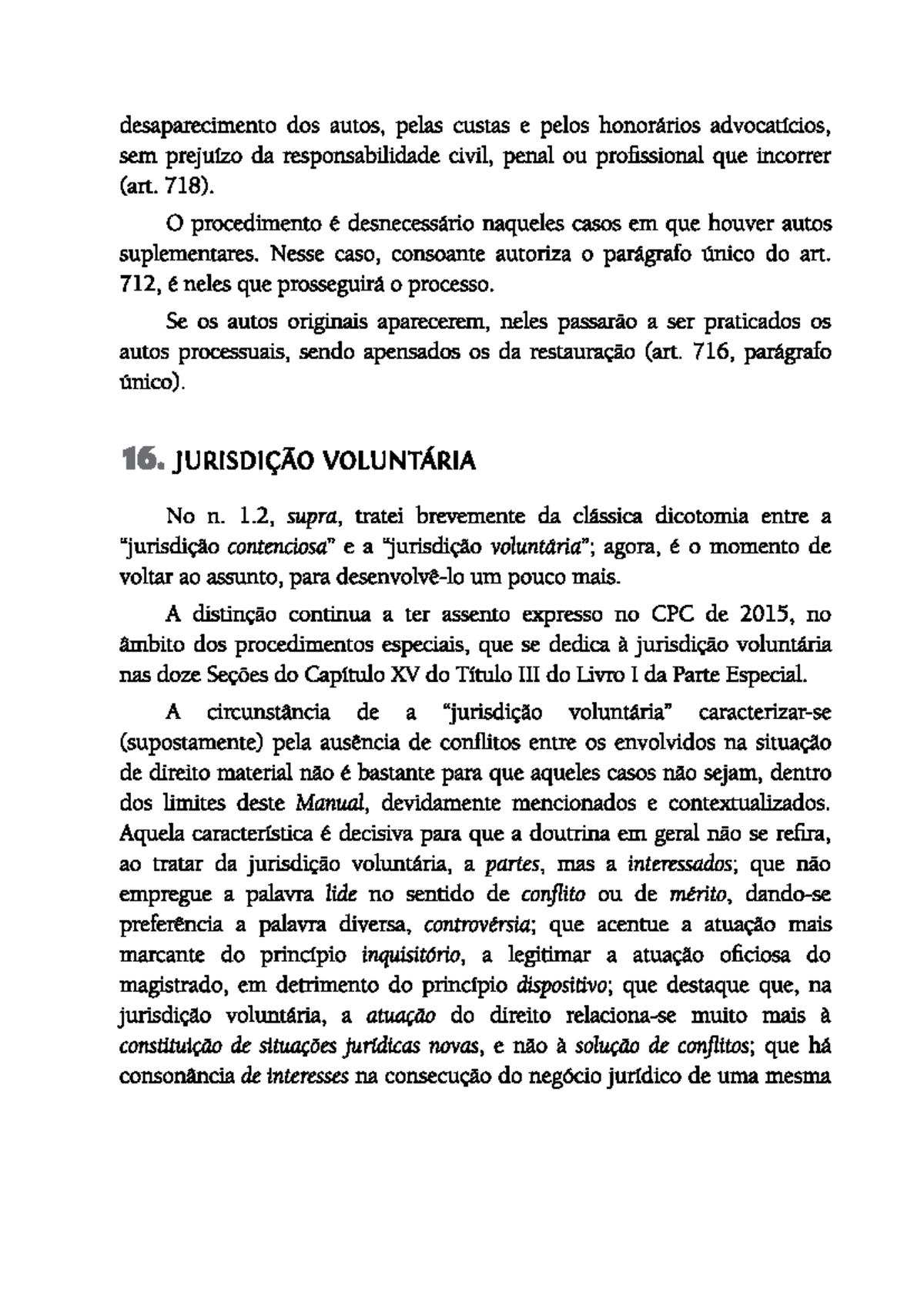 Jurisdição Voluntária: Análise do CPC de 2015 e Seus Procedimentos ...