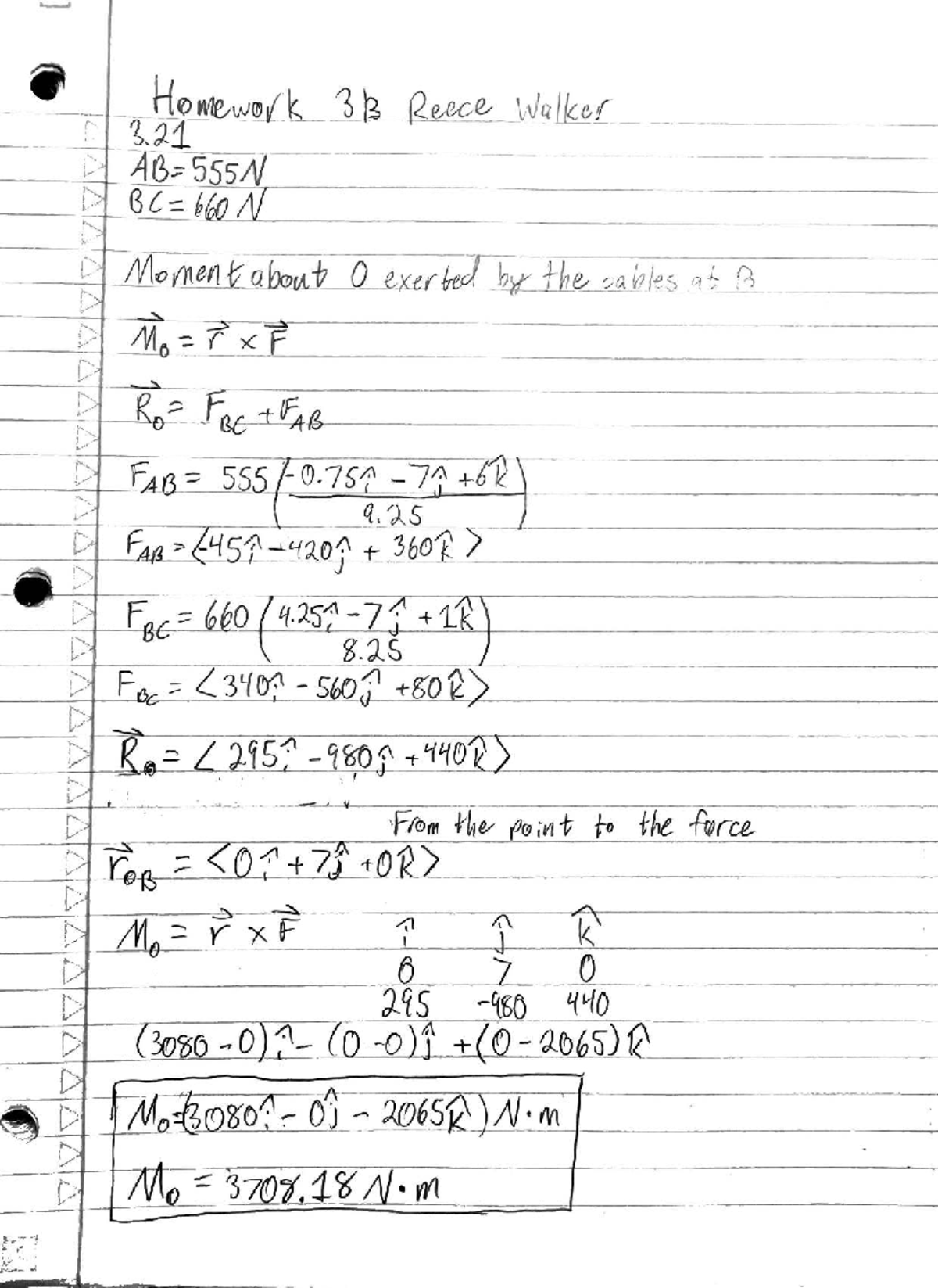 Homework 3B: Problem Set & Solutions on Moments and Forces - Studocu