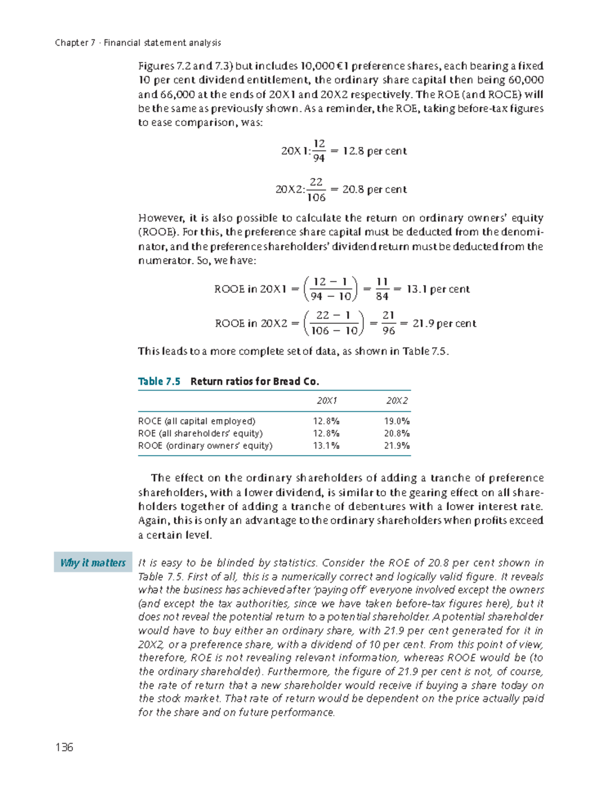 Financial Accounting - Chapter 7 · Financial statement analysis The effect on the ordinary - Studocu
