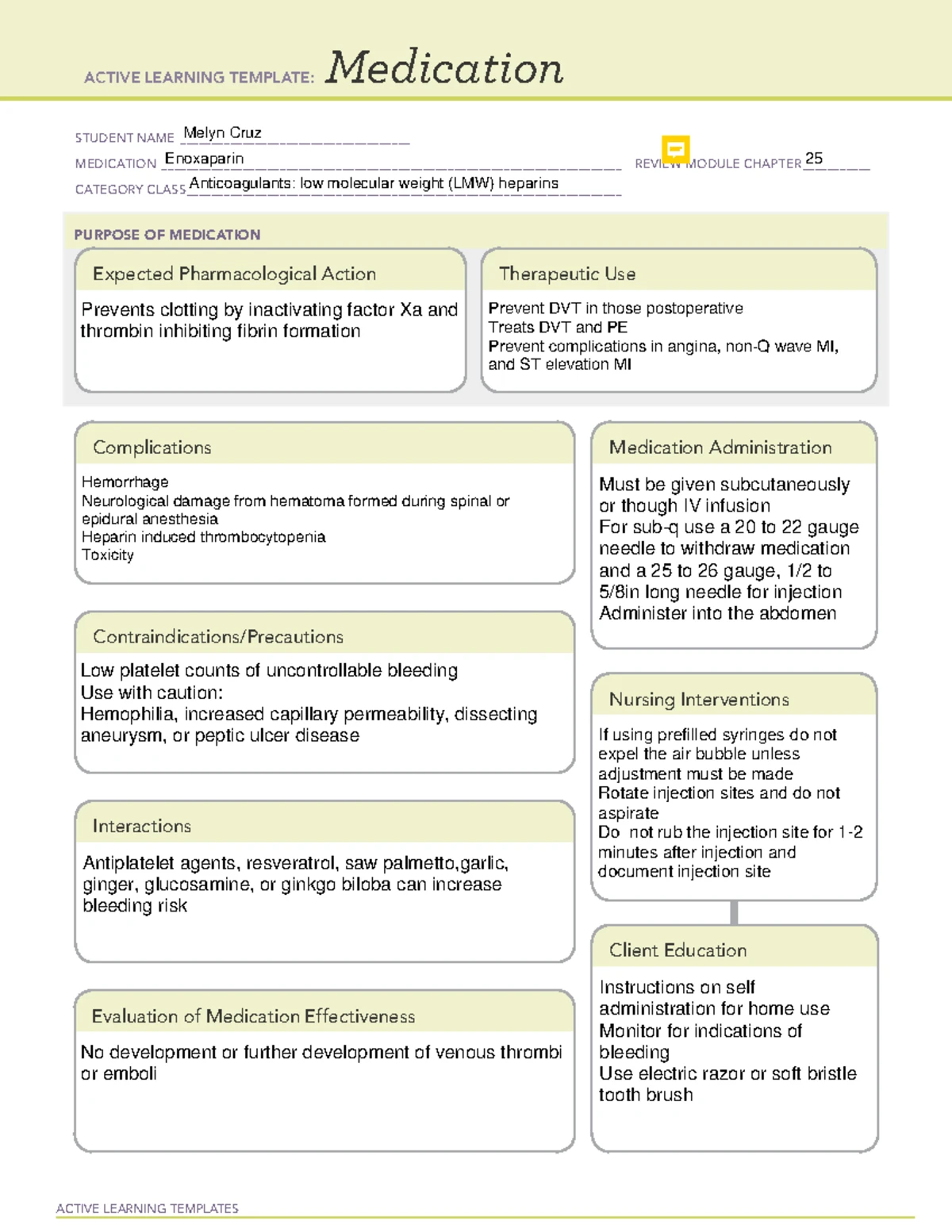Delirium - ATI templates and testing material. - ACTIVE LEARNING ...