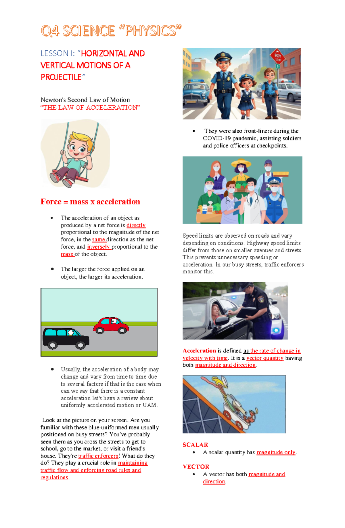 Physics 101: Motion, Forces, and Energy Concepts Explained - Studocu