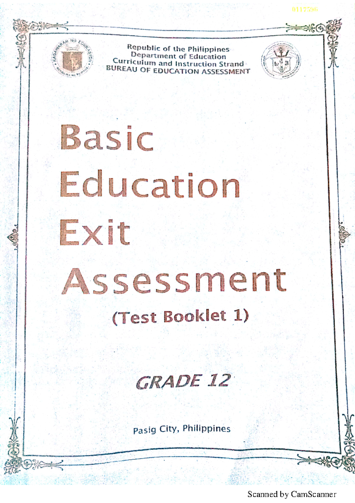 Exit Assessment - Comprehensive Study Material Guide - Studocu