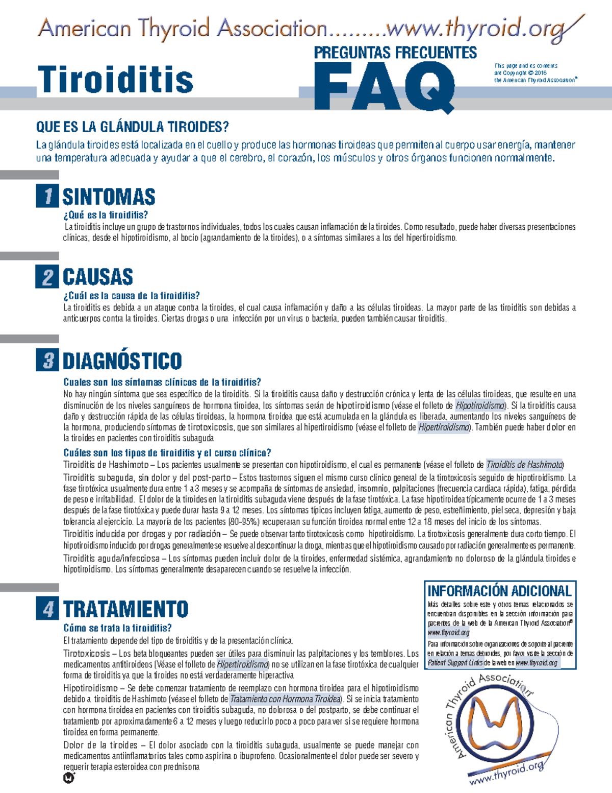Tiroiditis: Comprendiendo Síntomas, Causas y Tratamientos - Studocu