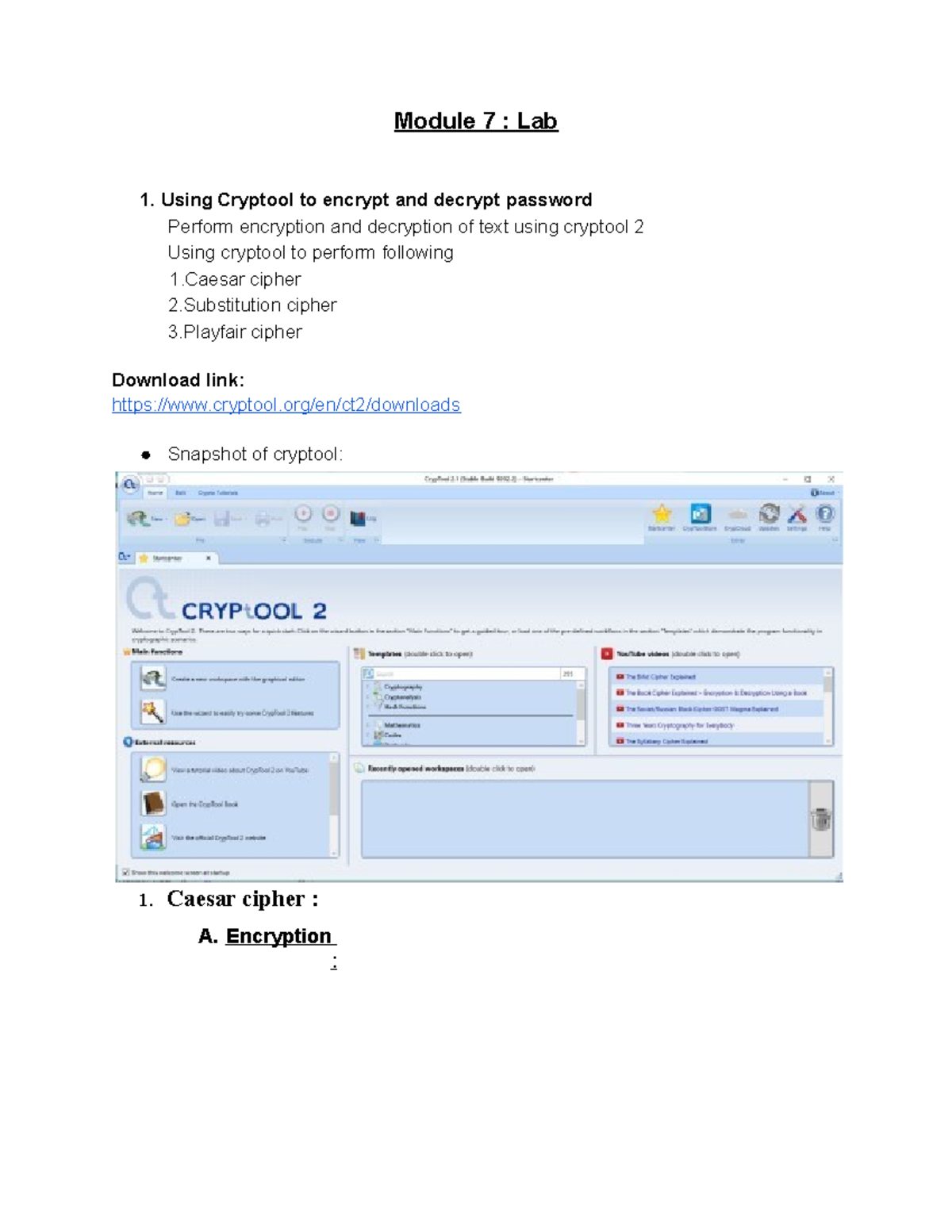 04 EH Lab 7 - Practical on Cryptography and Ethical Hacking Techniques ...