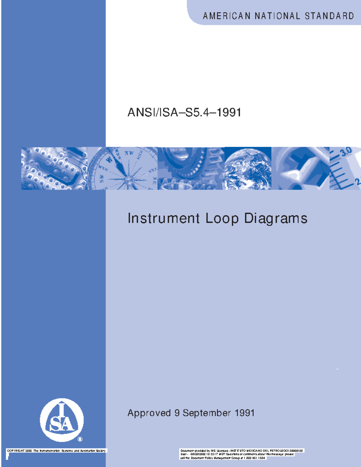 ISA 5 - Instrument Loop Diagrams: Standards and Guidelines - Studocu