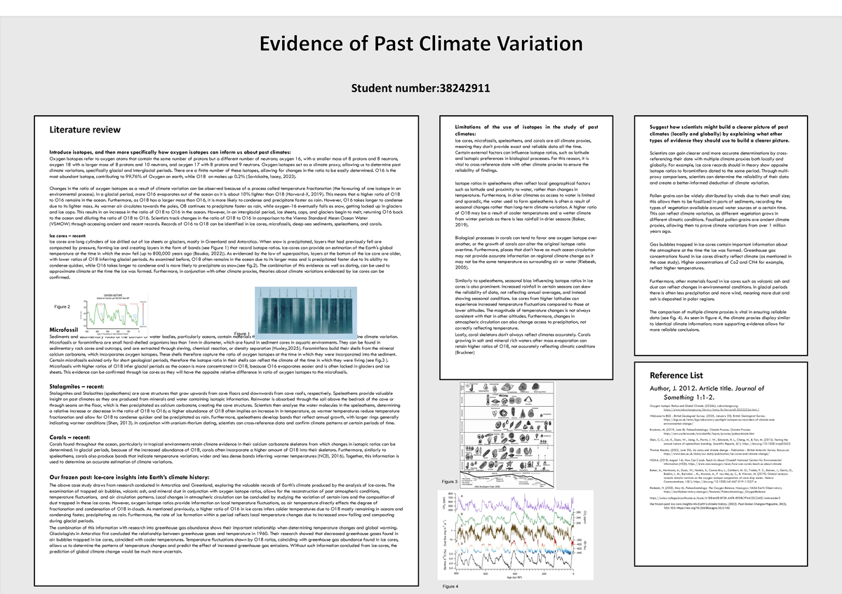 Limitations of Isotope Use in Past Climate Studies (CLIM 2025) - Studocu