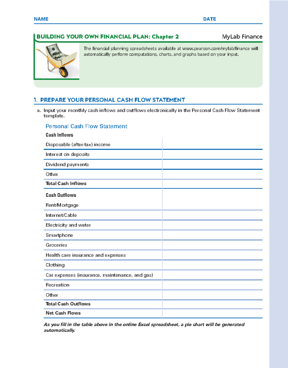 [Project 2] Personal Finance Statement - BUILDING YOUR OWN FINANCIAL ...