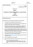 IRM1501 - Unisa - Introduction to Research Methodology - Studocu