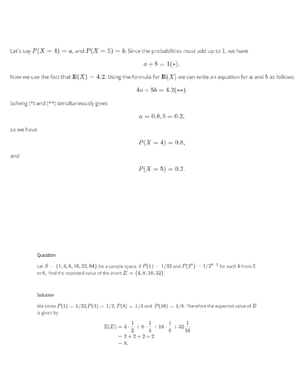 Stats 6 Week Notes: Probability and Expected Value Analysis - Studocu