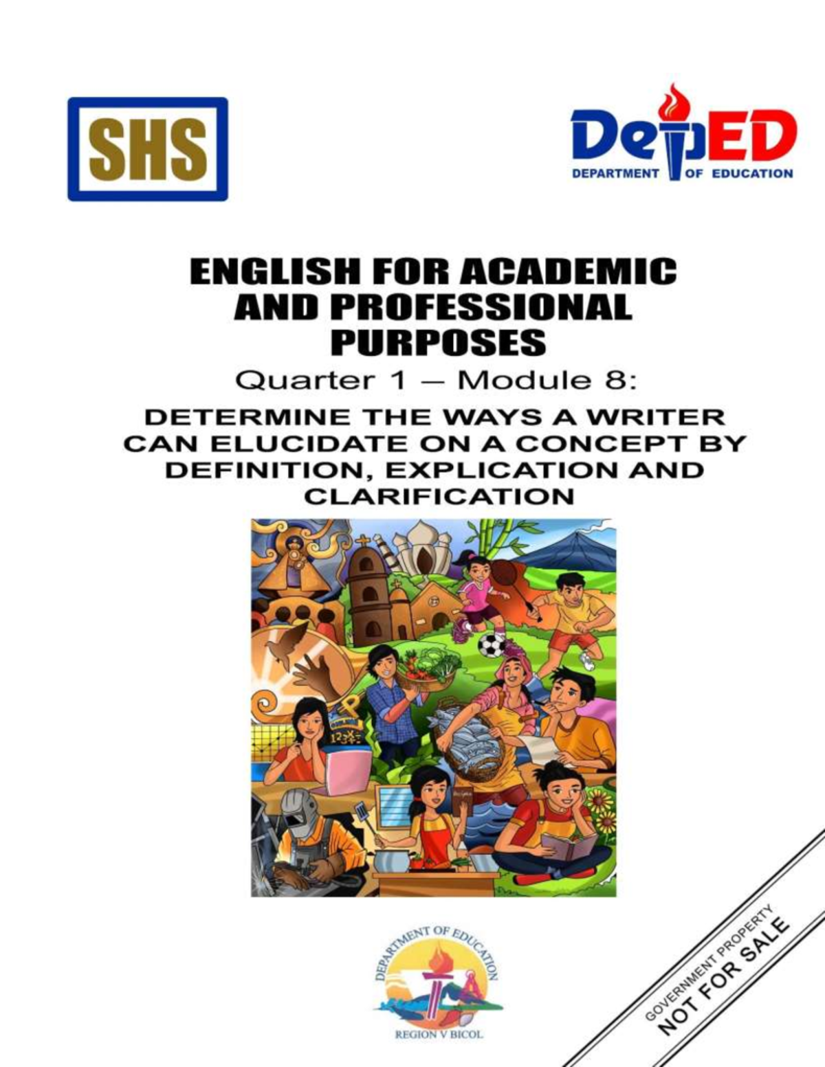 EAPP-Q1-M8: Writing a Concept Paper with Definition, Explication ...