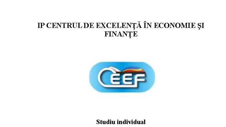Studiu Individual: Localitatea Mea Natală - Chișinău (FA2506) - Studocu