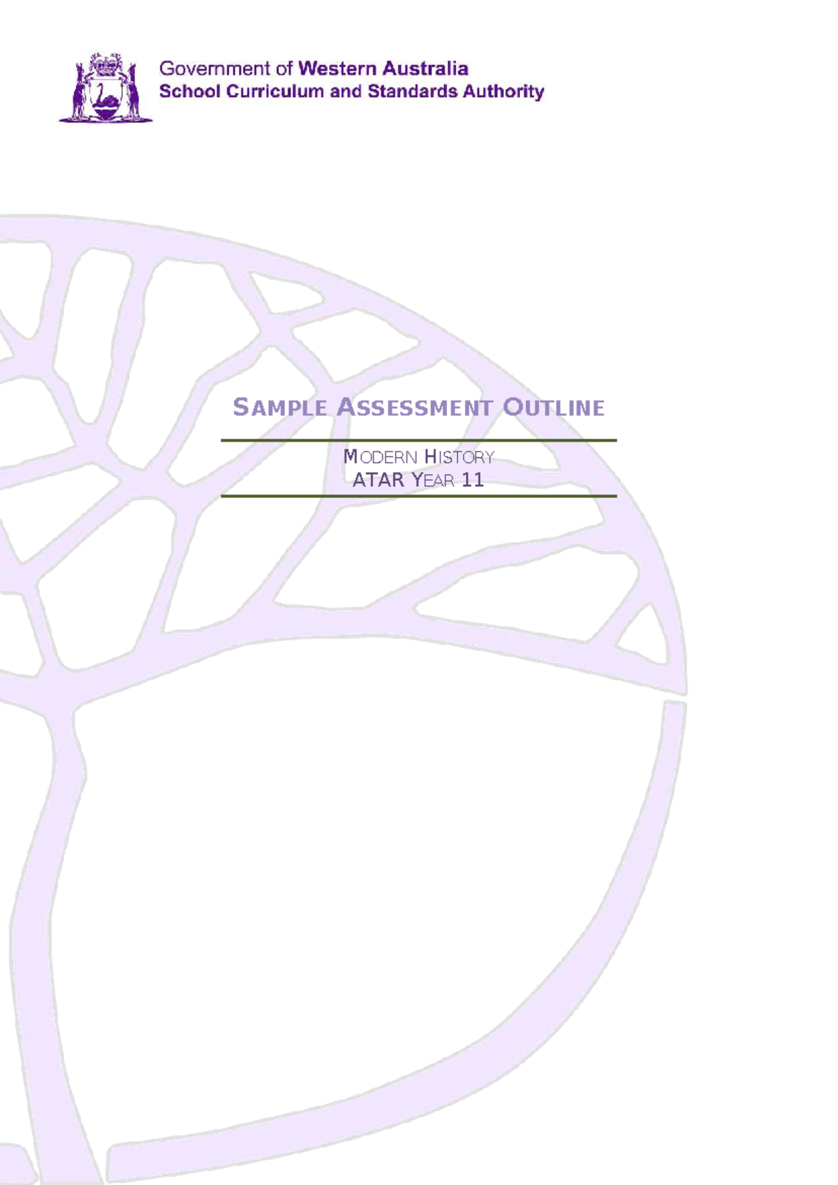 Modern History ATAR Year 11: Sample Assessment Outline on Capitalism ...