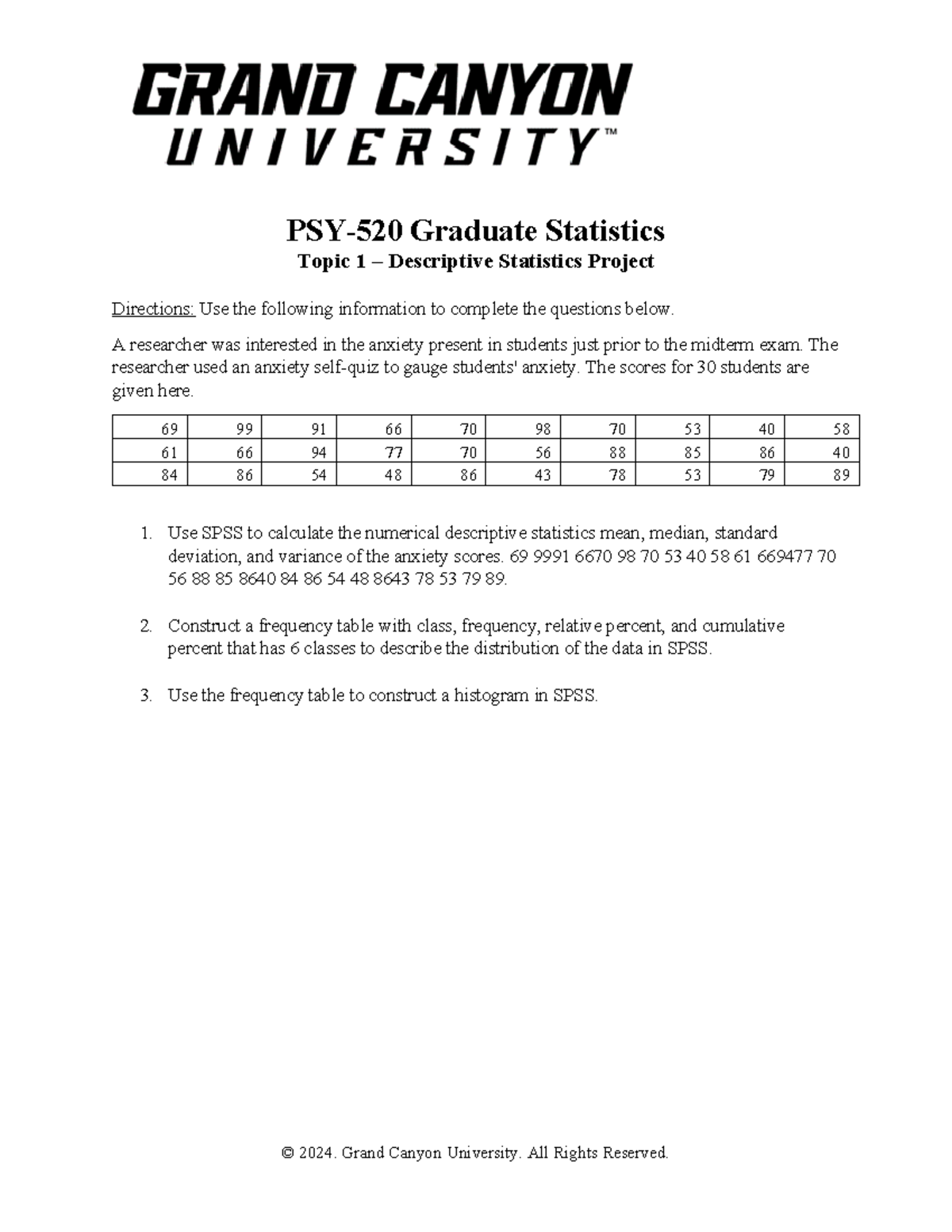 PSY520-RS-T1-Descriptive Statistics Project (2) (1) - PSY-520 Graduate ...