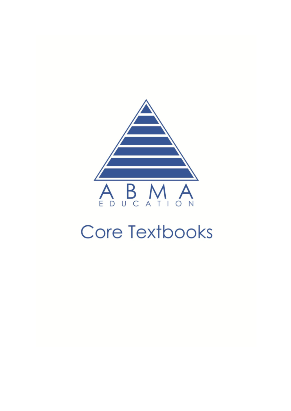 Level 5 Diploma: Abma Guide Book for Students - Studocu
