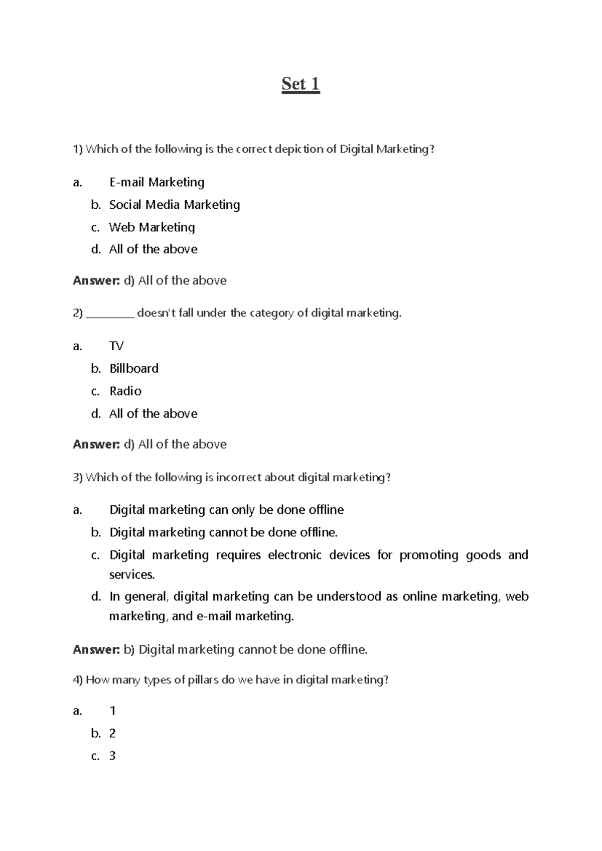 DM MCQ - Lecture notes 1 - Set 1 Which of the following is the correct ...