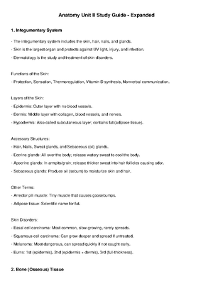 Comprehensive Overview of Anatomy and Physiology Concepts - Overview of ...